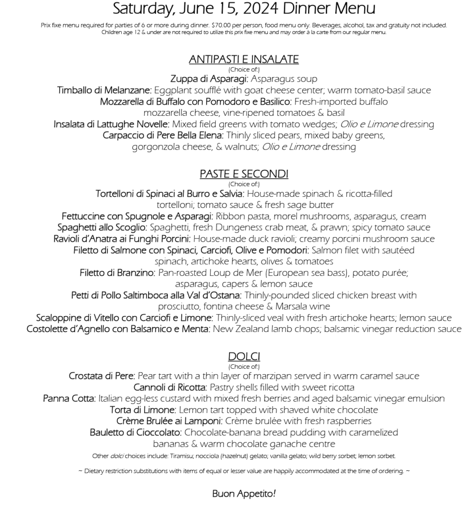 Olio e Limone Ristorante and Olio Crudo Bar - Santa Barbara, California ...